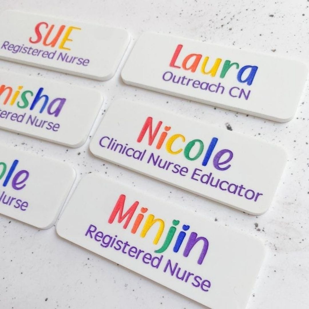 Name Tags / Badges – Hartslief Designs